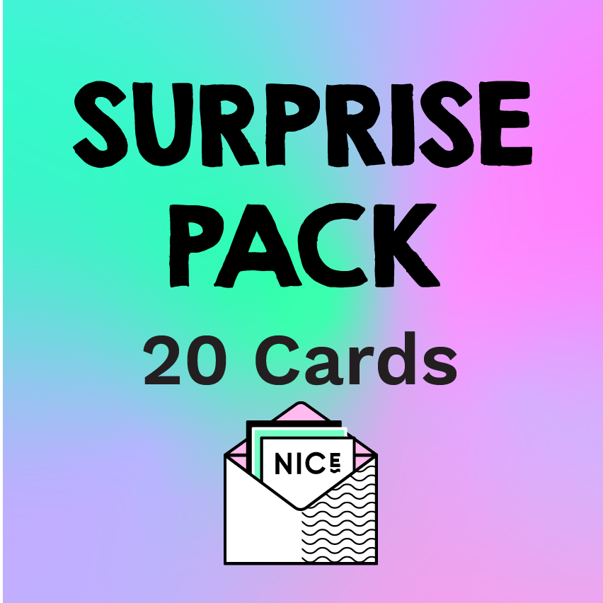 20 Card Surprise Pack – Pretty Post